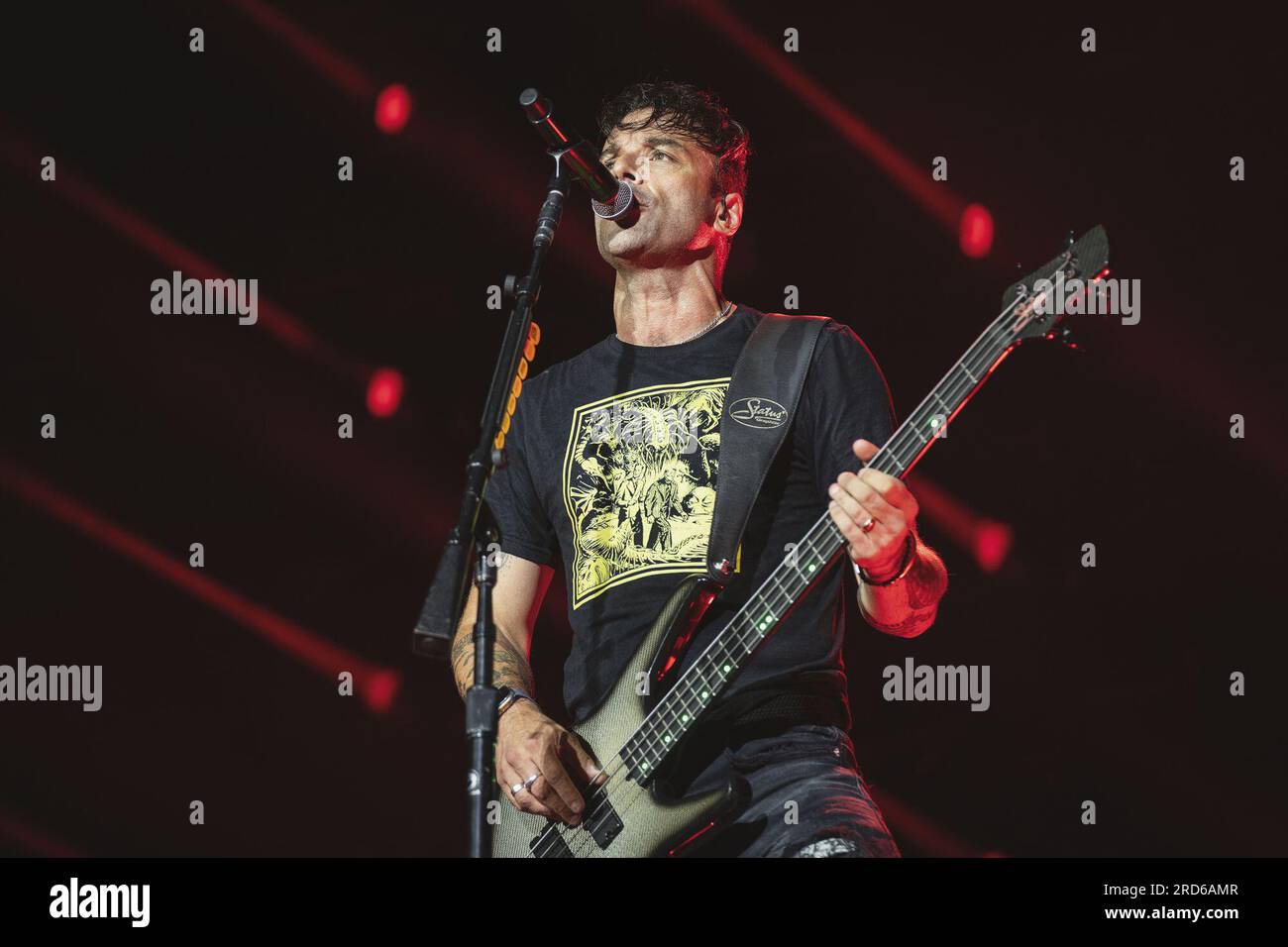 Rome, Italy. 18th July, 2023. Muse live at Stadio Olimpico in Rome ...