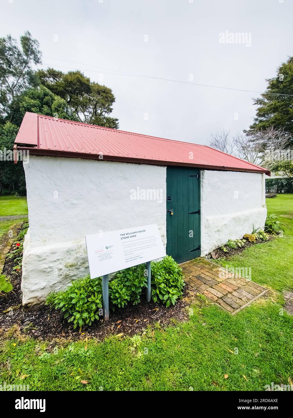 Paihia, New Zealand - July 1, 2023: The Stone Shed Museum at the ...