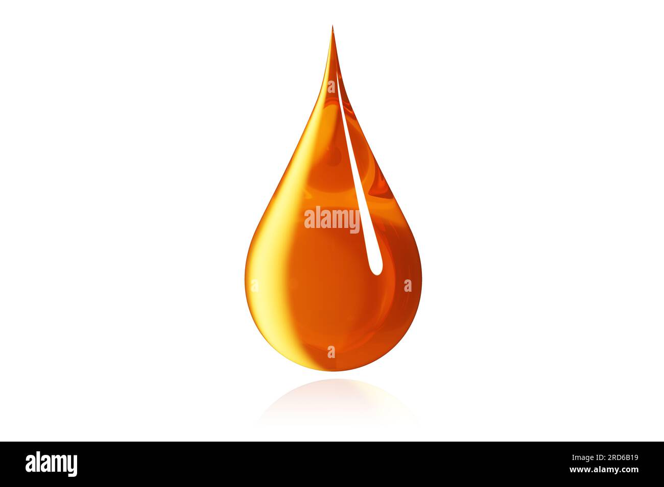 oil drop. Cooking oil drop isolated on white background. Honey, serum ...