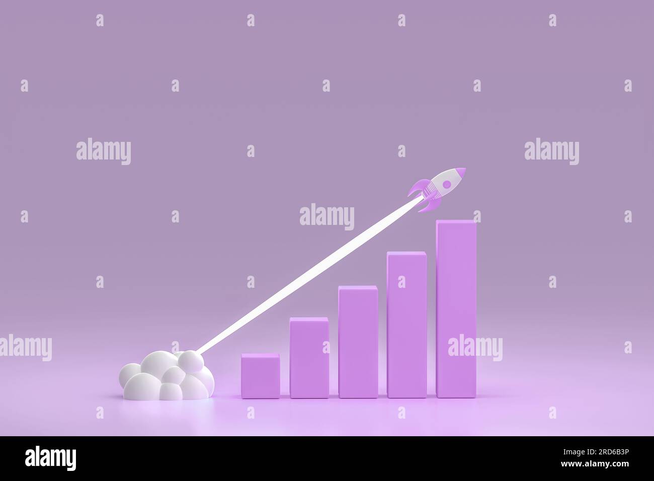 reactive rocket growth of economic indicators. rapid economic and ...