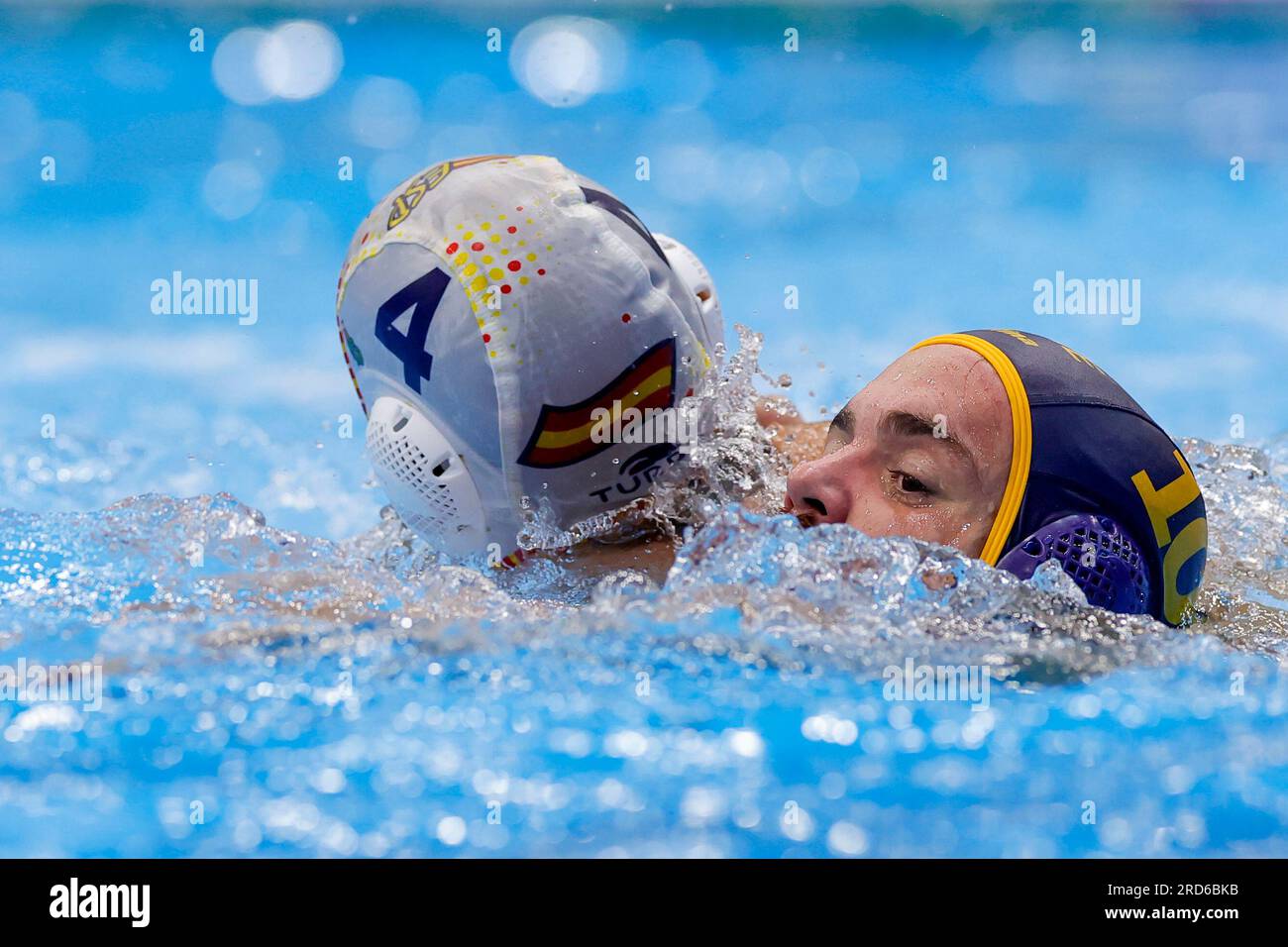 World aquatics championships 2023 men waterpolo hi-res stock ...