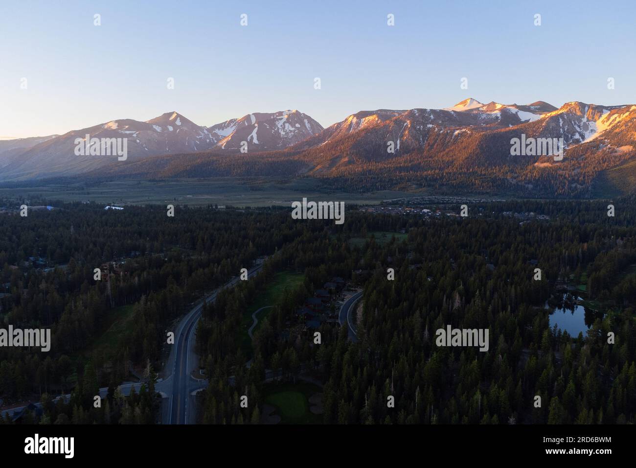 Mammoth lakes california aerial hi-res stock photography and images - Alamy