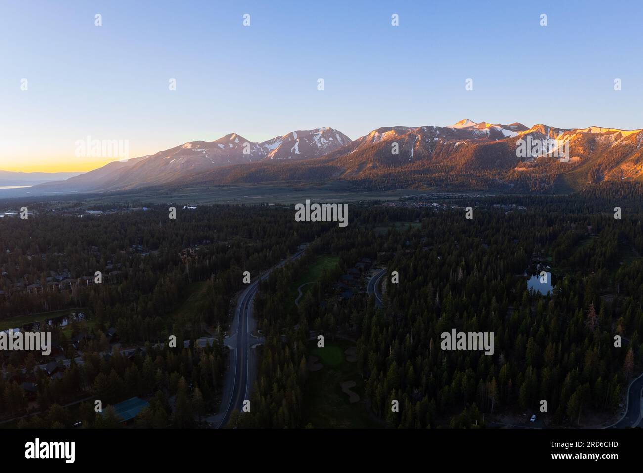 Mammoth lakes california aerial hi-res stock photography and images - Alamy