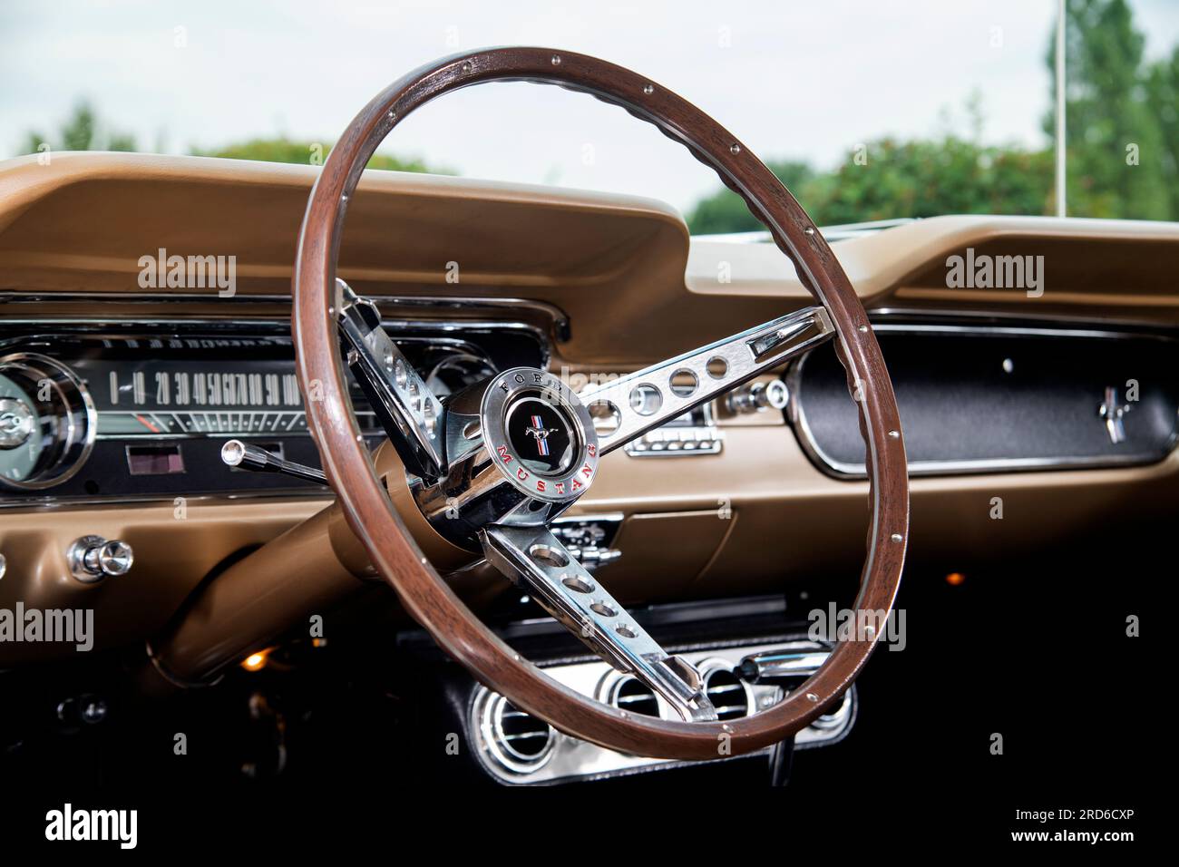 1965 Ford Mustang 289 first generation classic American car Stock Photo ...
