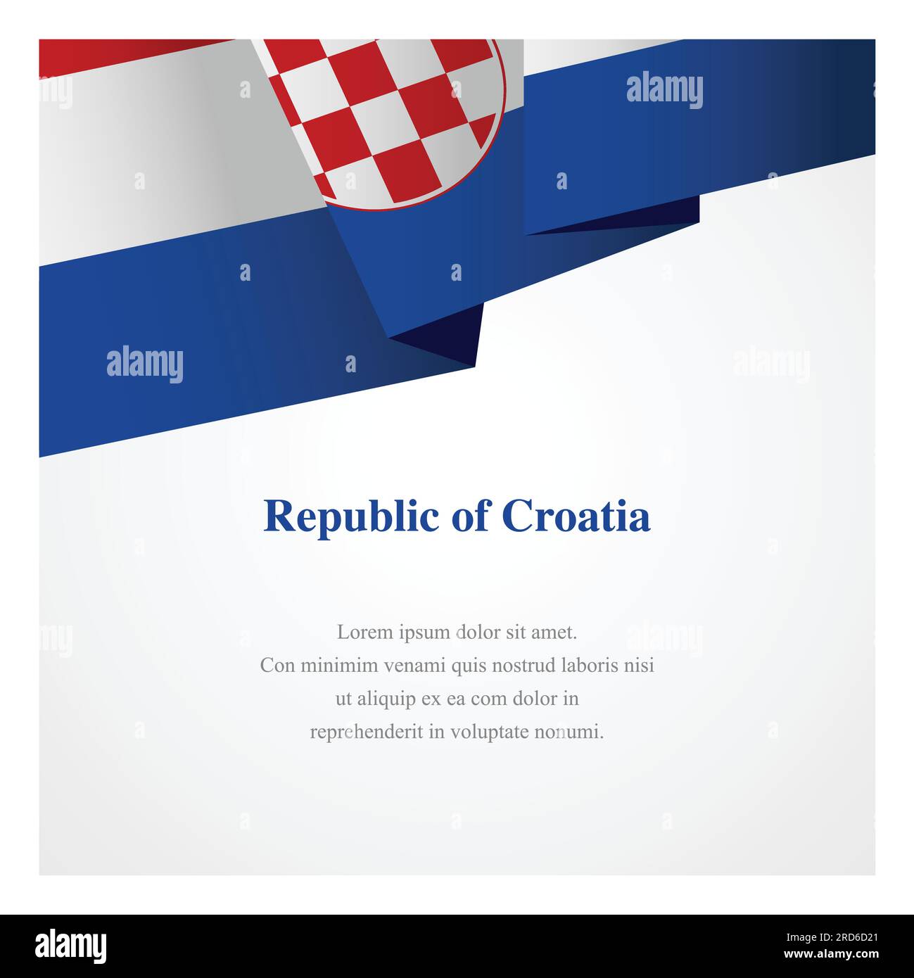 Croatia insignia Stock Vector Images - Alamy