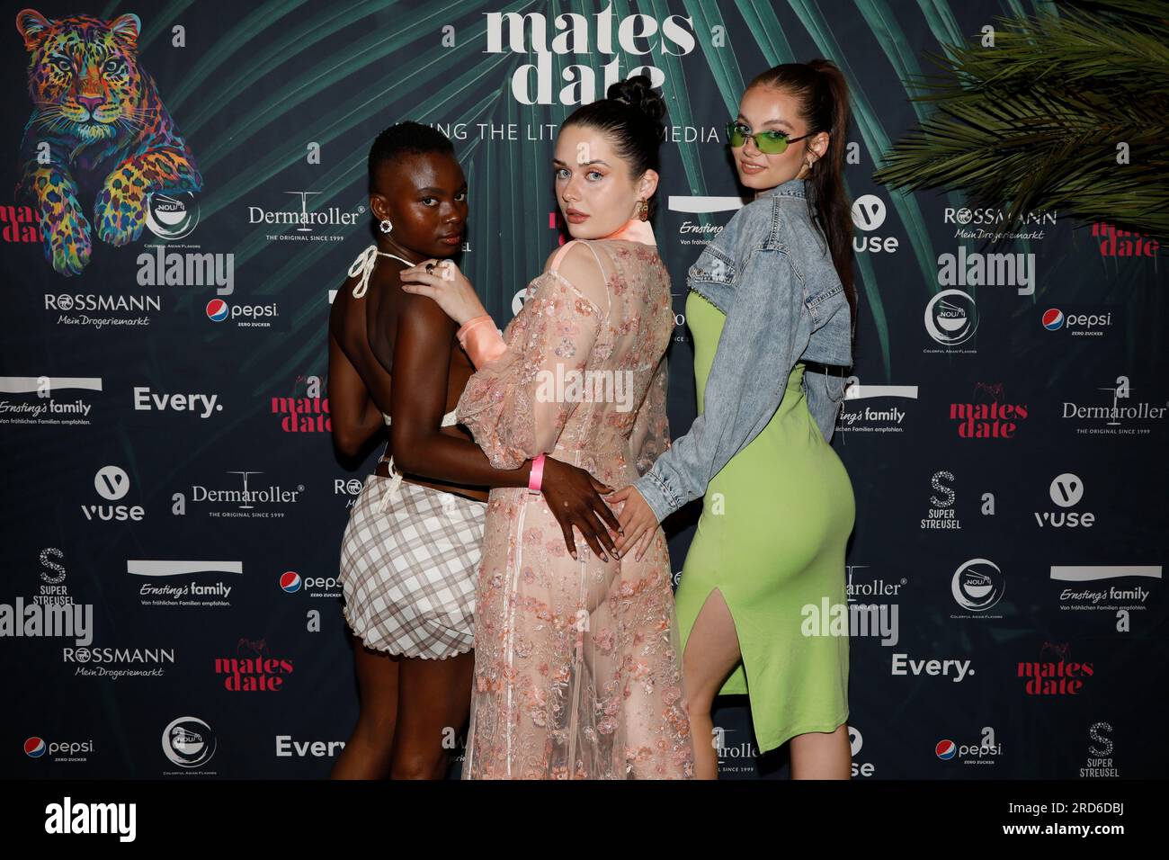 Noëlla Mbomba, Coco Clever, Luca Angelina Vanak beim Mates Date ...