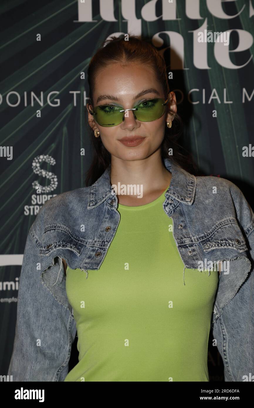 Luca Angelina Vanak beim Mates Date Influencer Event auf der Berlin ...