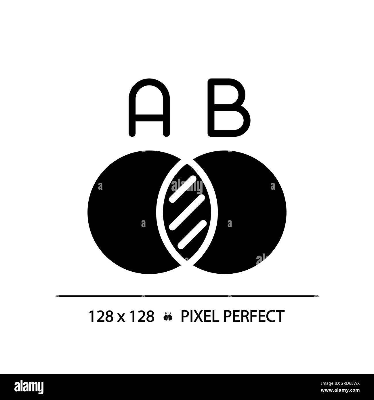 Black white target two Stock Vector Images - Alamy