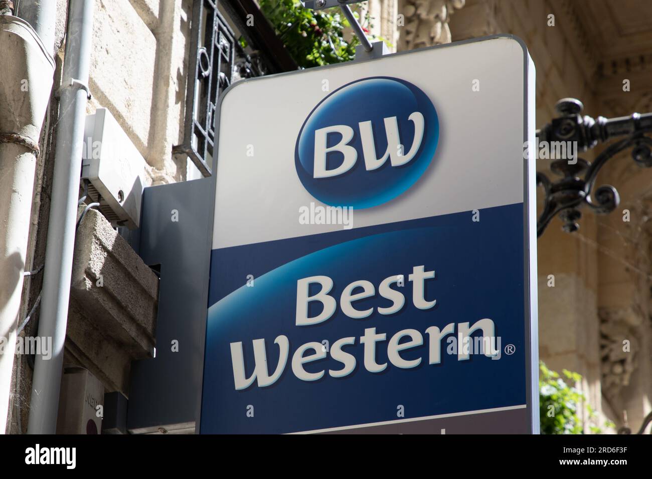 Bordeaux , Aquitaine France - 07 15 2023 : Best Western hotel innes ...