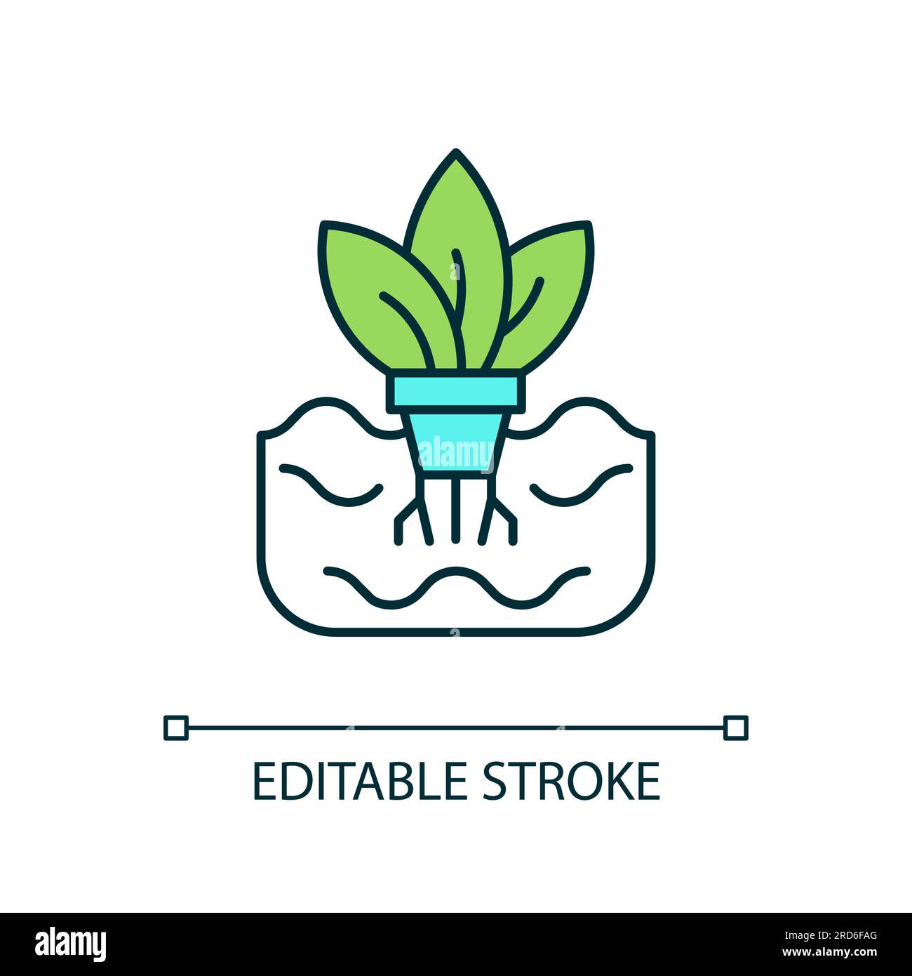 Thin line editable soilless cultivation icon Stock Vector Image & Art ... Thin line editable soilless cultivation icon Stock Vector Image & Art ...