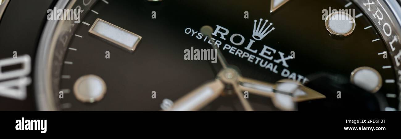 Rolex logo hi-res stock photography and images - Alamy