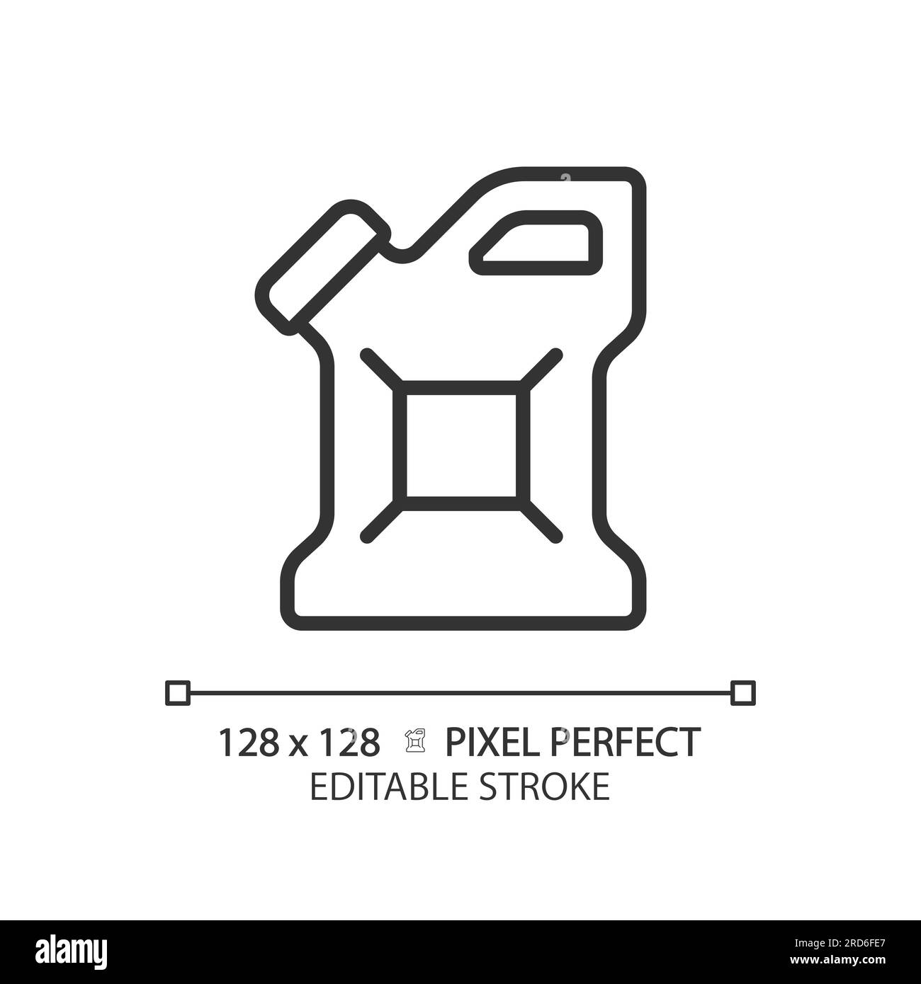 Jerrycan linear icon Stock Vector Image & Art - Alamy