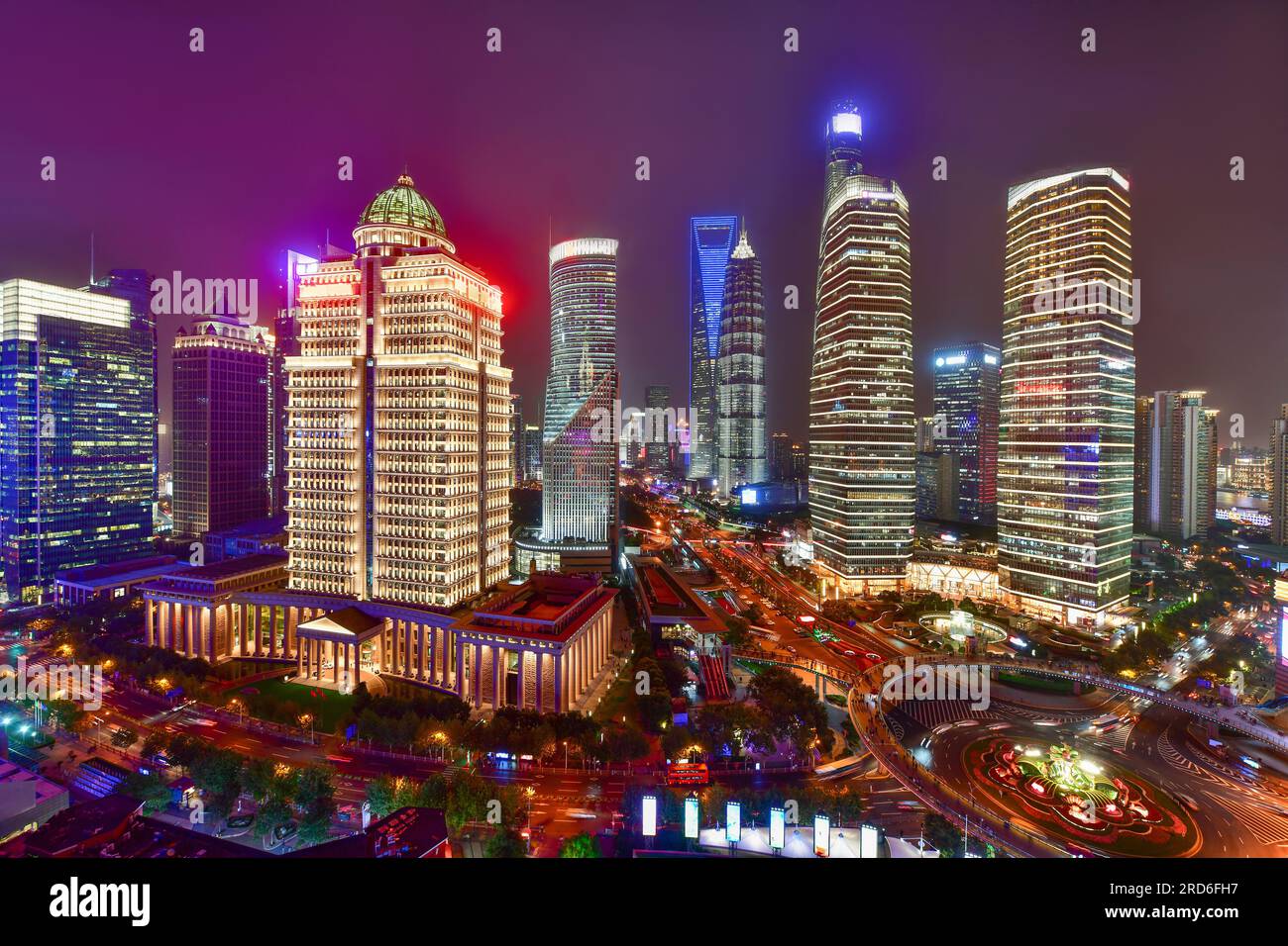 Beautiful shanghai cityscape in hi-res stock photography and images - Alamy