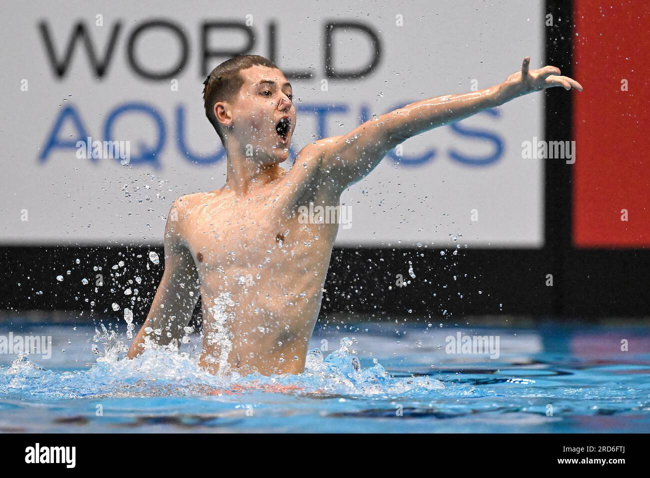 Ranjuo Tomblin of Great Britain competes in the Solo Tech Men Final ...