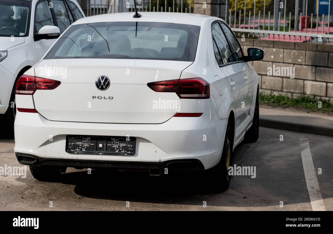 Volkswagen Polo Sedan White