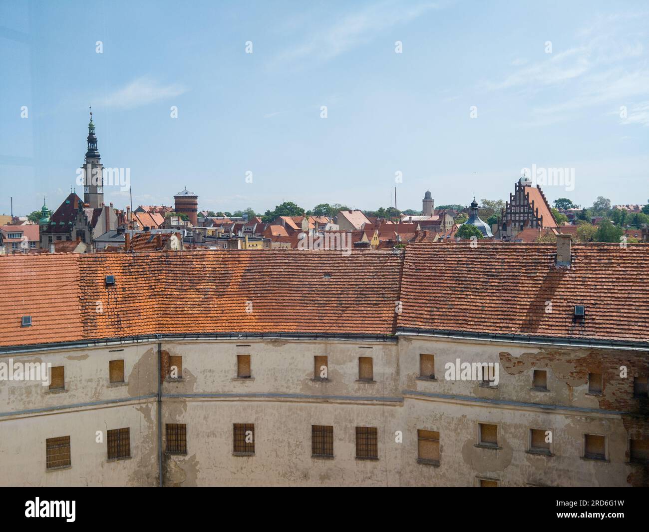 Jawor, Poland:The buildings and architecture in a historic small town ...