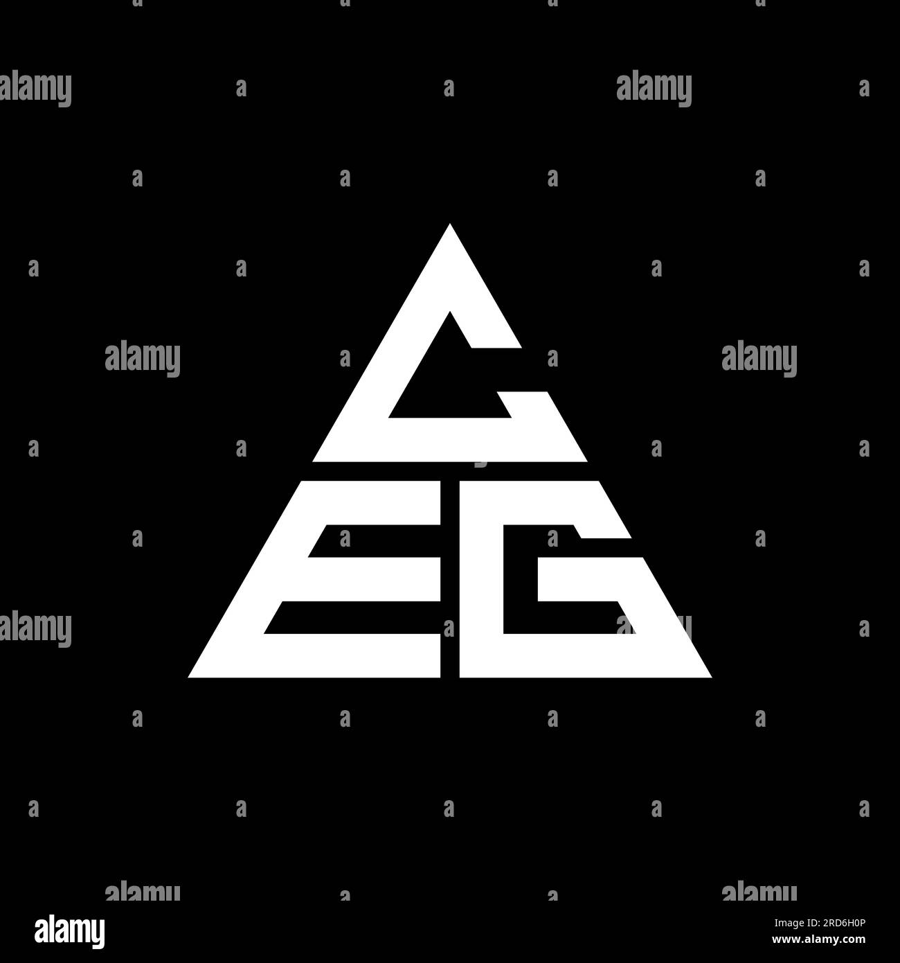 CEG triangle letter logo design with triangle shape. CEG triangle logo ... CEG triangle letter logo design with triangle shape. CEG triangle logo ...