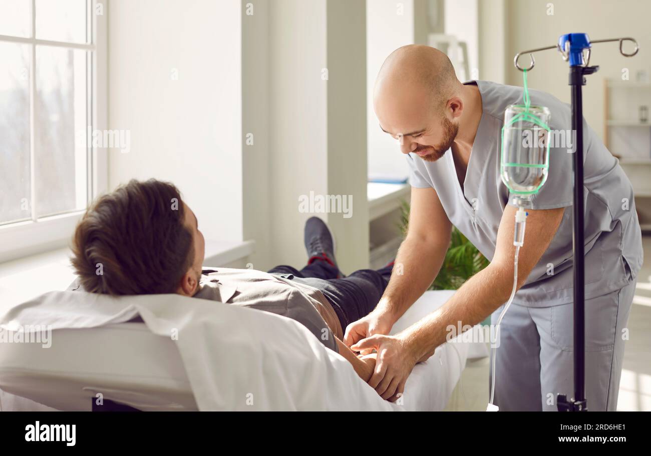 Vitamin intravenous (iv) drip hi-res stock photography and images - Alamy