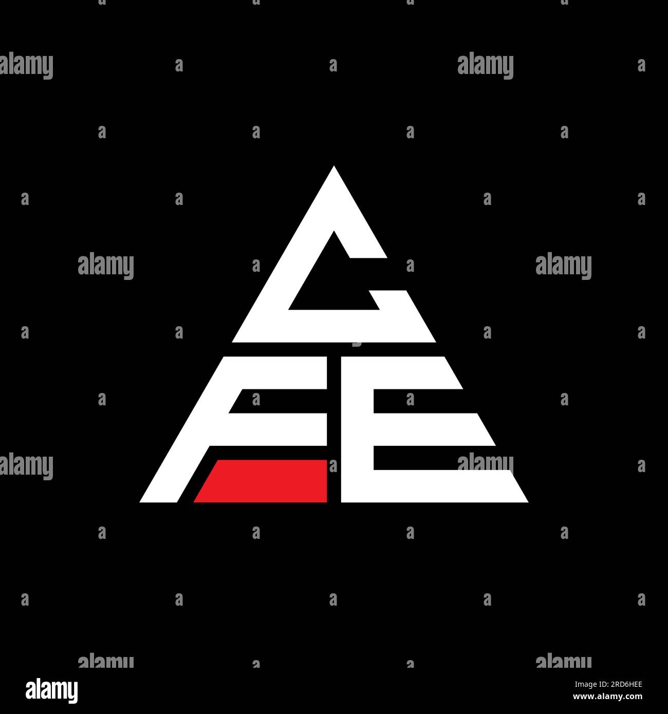 Cfe font Stock Vector Images - Alamy