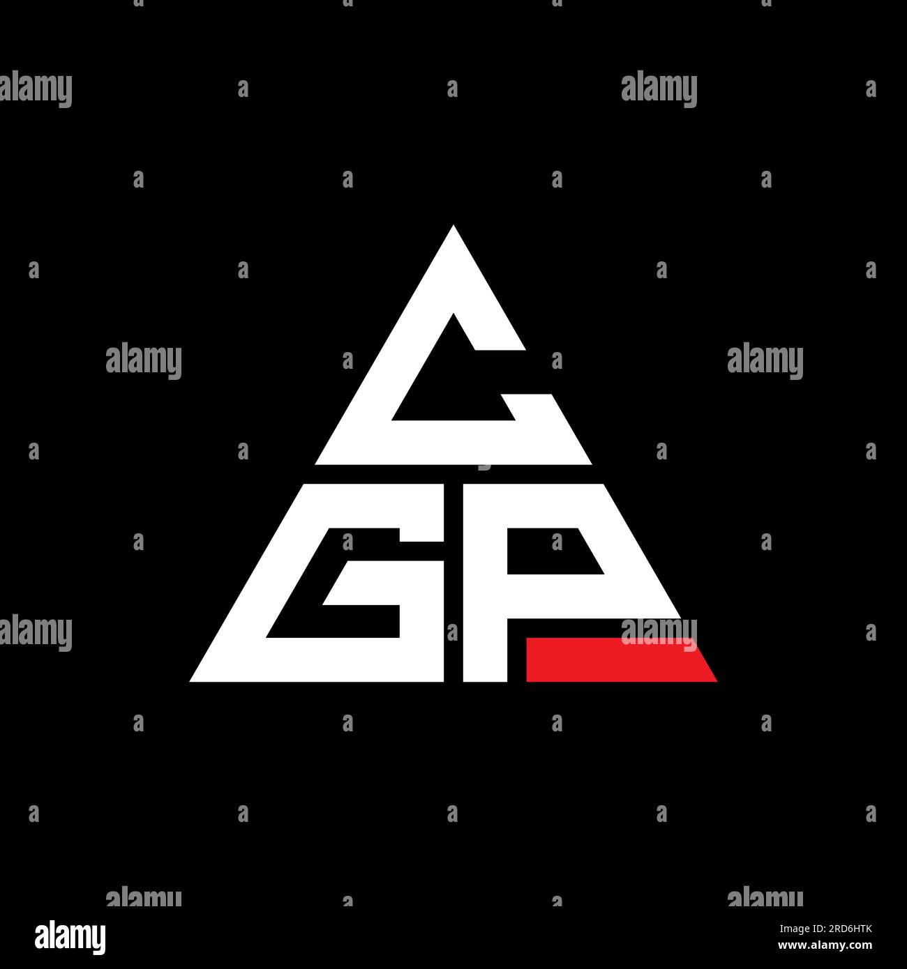 Cgp Triangle Letter Logo Design With Triangle Shape Cgp Triangle Logo Design Monogram Cgp
