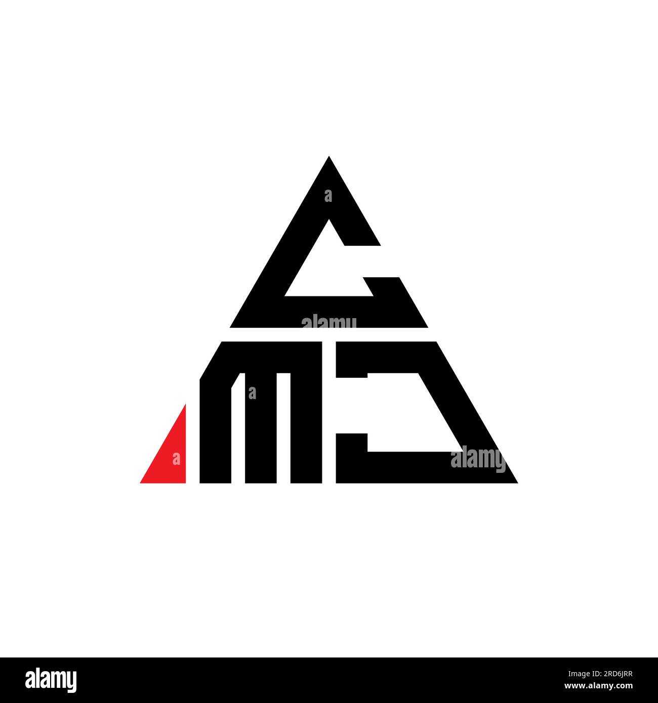 Cmj Triangle Letter Logo Design With Triangle Shape Cmj Triangle Logo Design Monogram Cmj