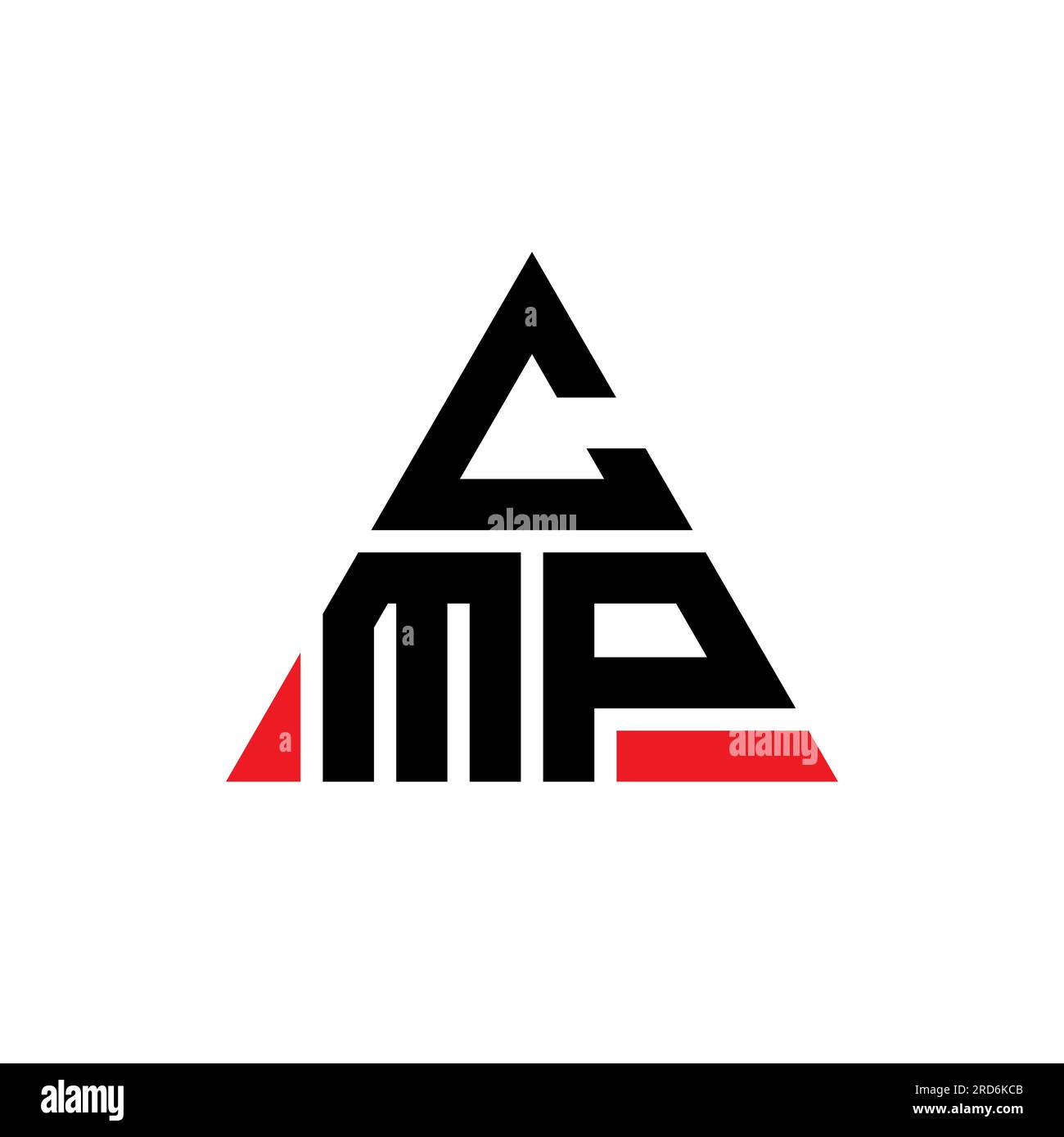 CMP triangle letter logo design with triangle shape. CMP triangle logo design monogram. CMP ...