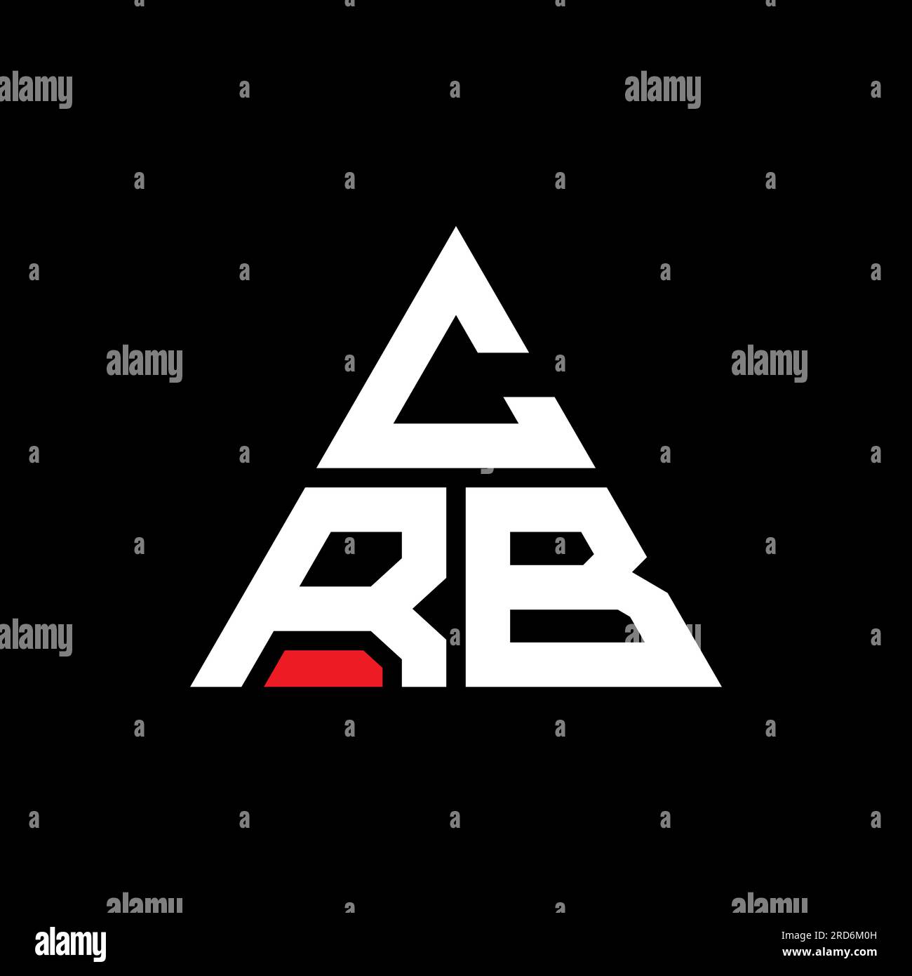 CRB triangle letter logo design with triangle shape. CRB triangle logo ... CRB triangle letter logo design with triangle shape. CRB triangle logo ...