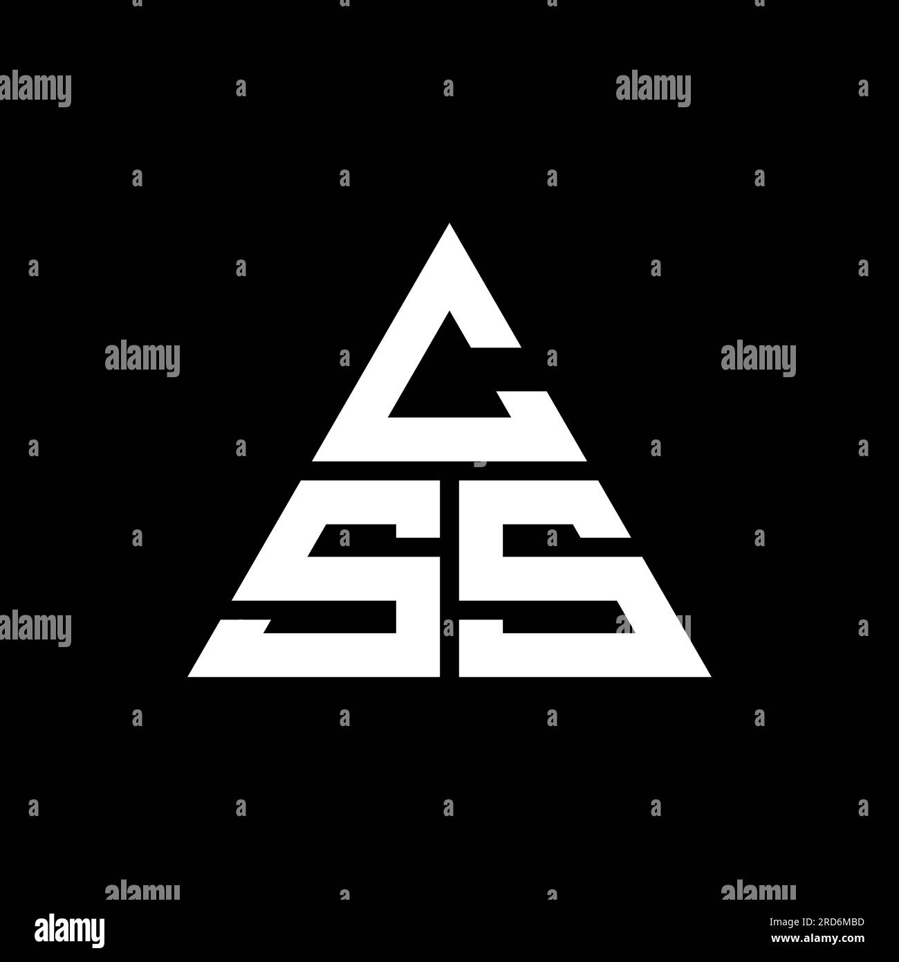 Css Triangle Letter Logo Design With Triangle Shape Css Triangle Logo Design Monogram Css
