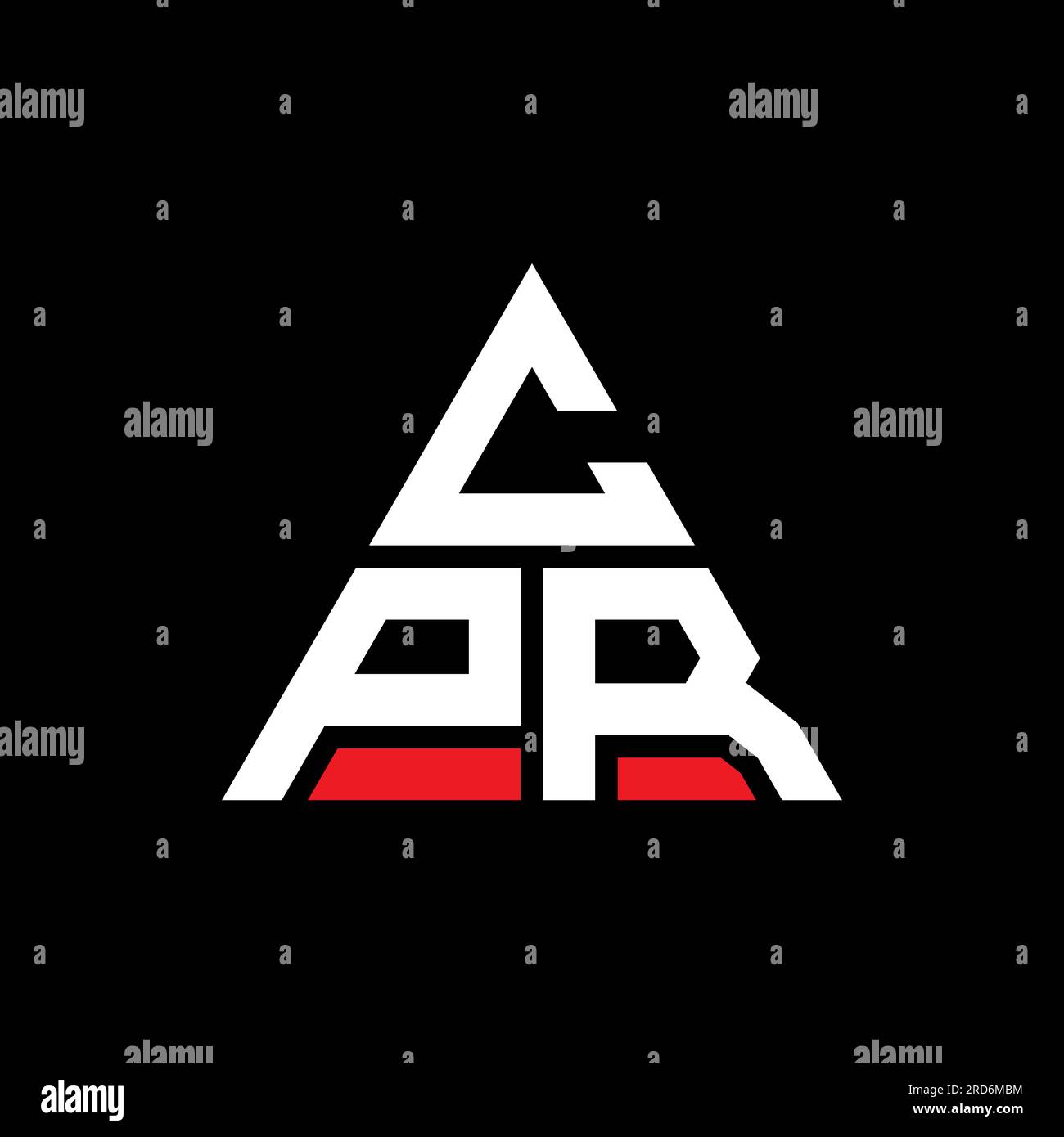 CPR triangle letter logo design with triangle shape. CPR triangle logo ... CPR triangle letter logo design with triangle shape. CPR triangle logo ...