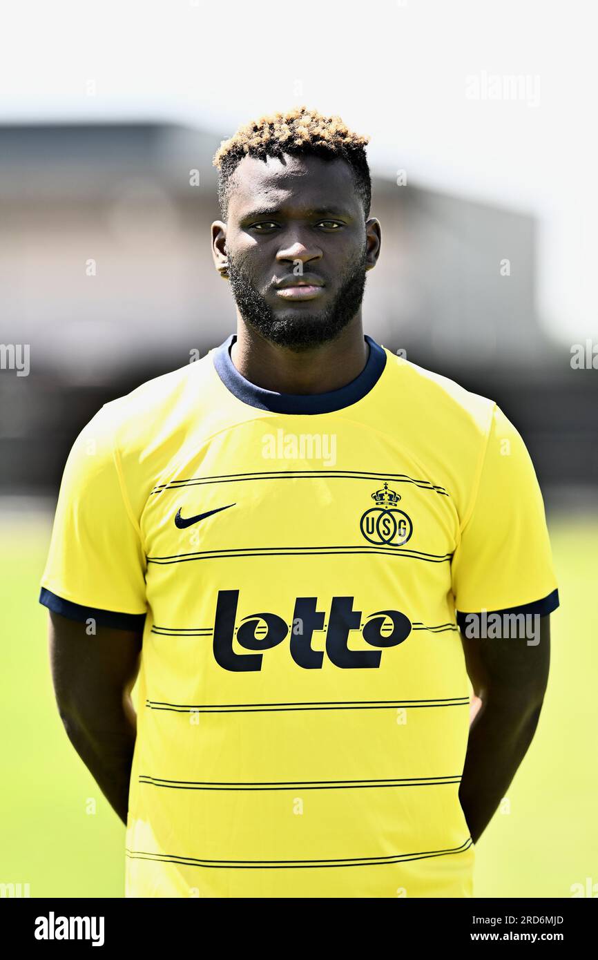 Union's Victor Boniface poses for a portrait picture at the 2023-2024 ...