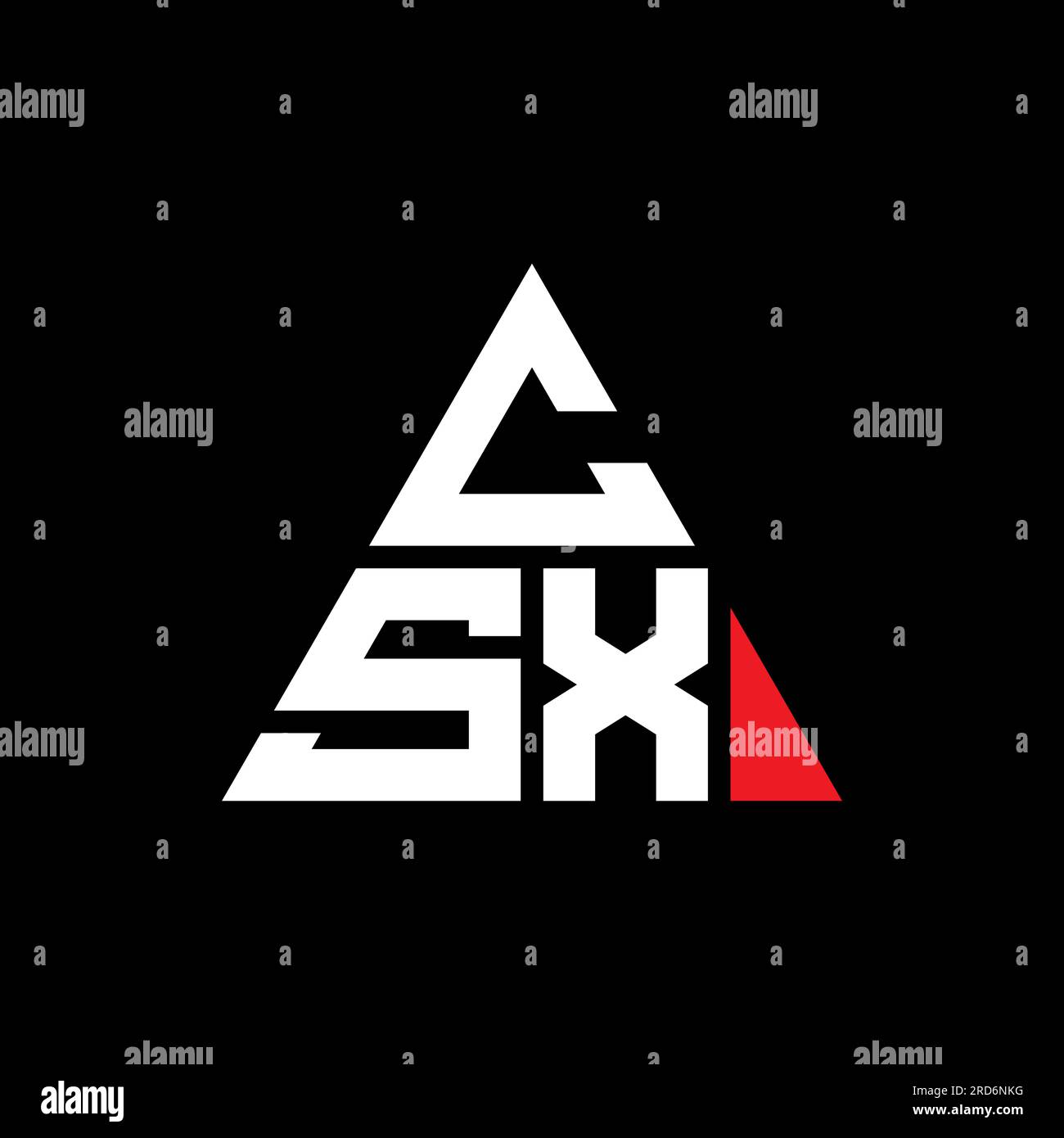 Csx Triangle Letter Logo Design With Triangle Shape Csx Triangle Logo Design Monogram Csx