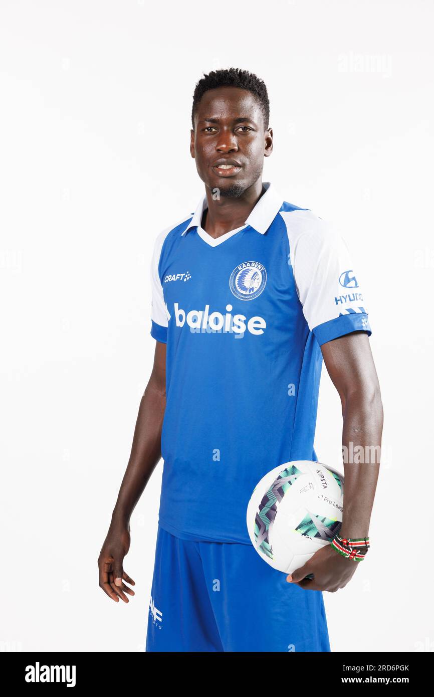 Gent's Joseph Okumu poses for a portrait picture at the 2023-2024 ...