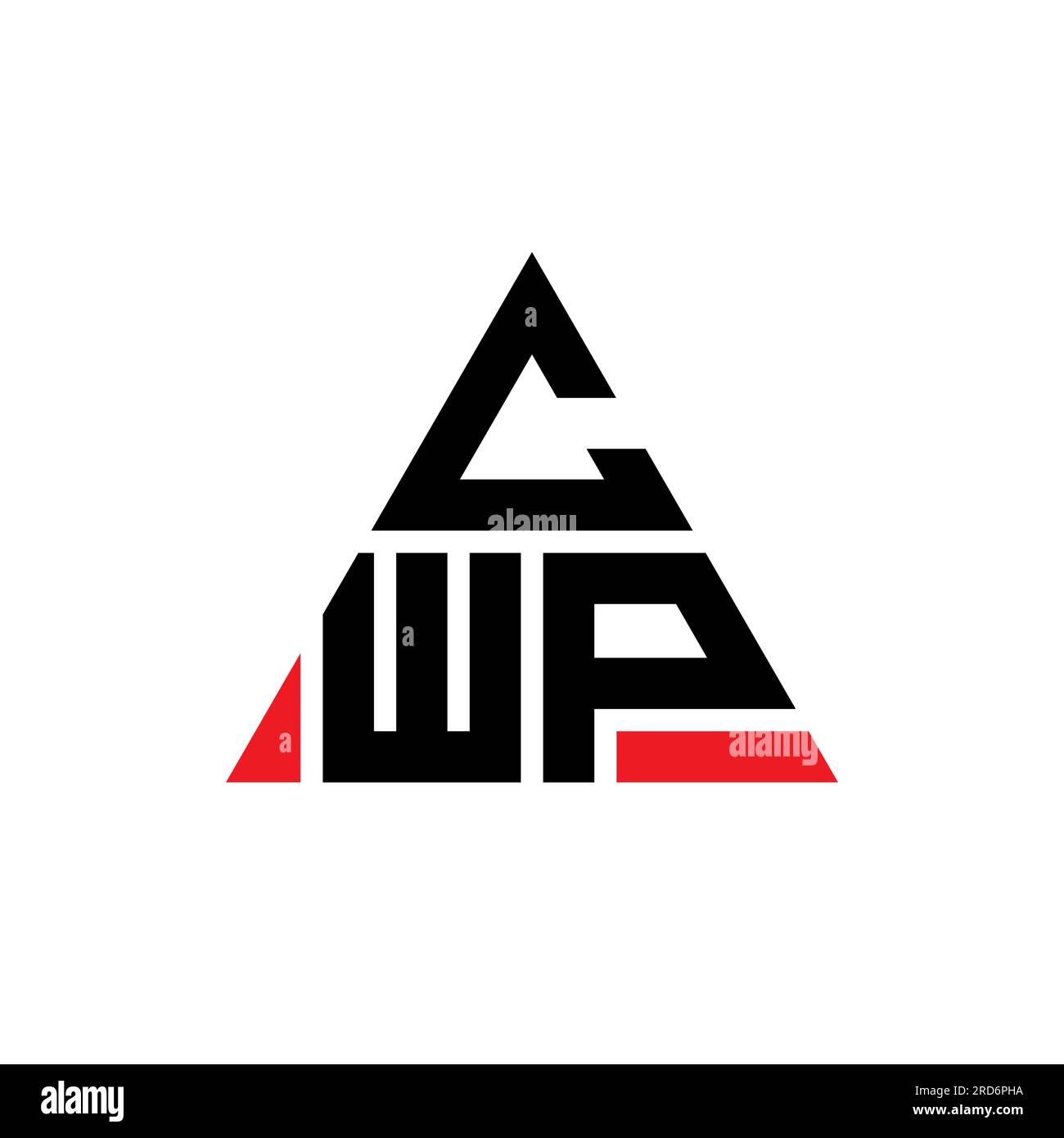CWP triangle letter logo design with triangle shape. CWP triangle logo design monogram. CWP ...