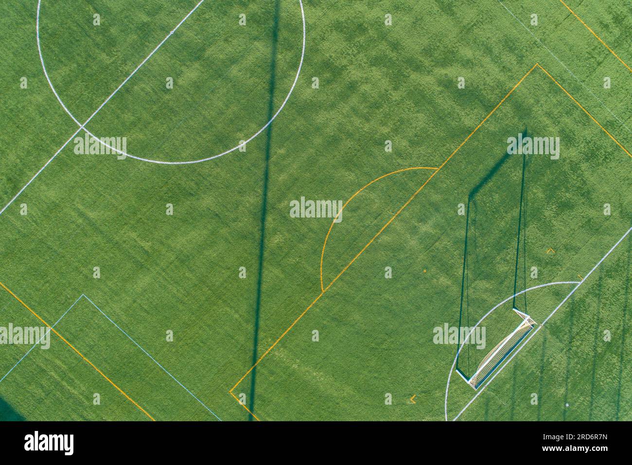 Soccer field aerial hi-res stock photography and images - Alamy