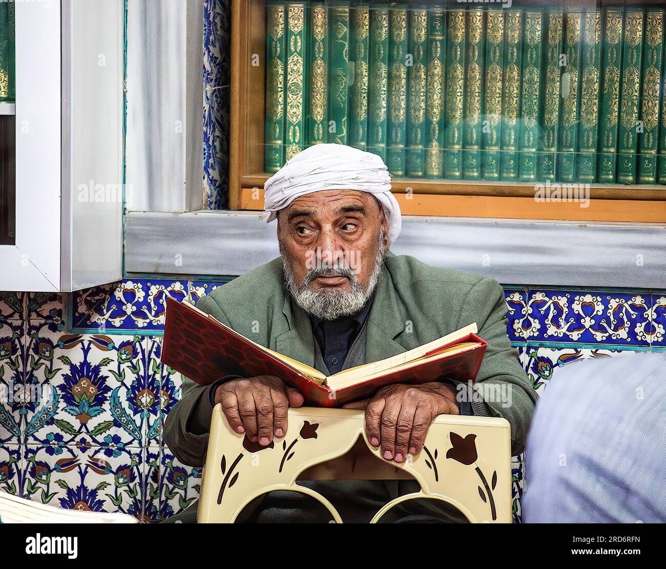 Pool of Sacred Fish Stock Photo - Alamy