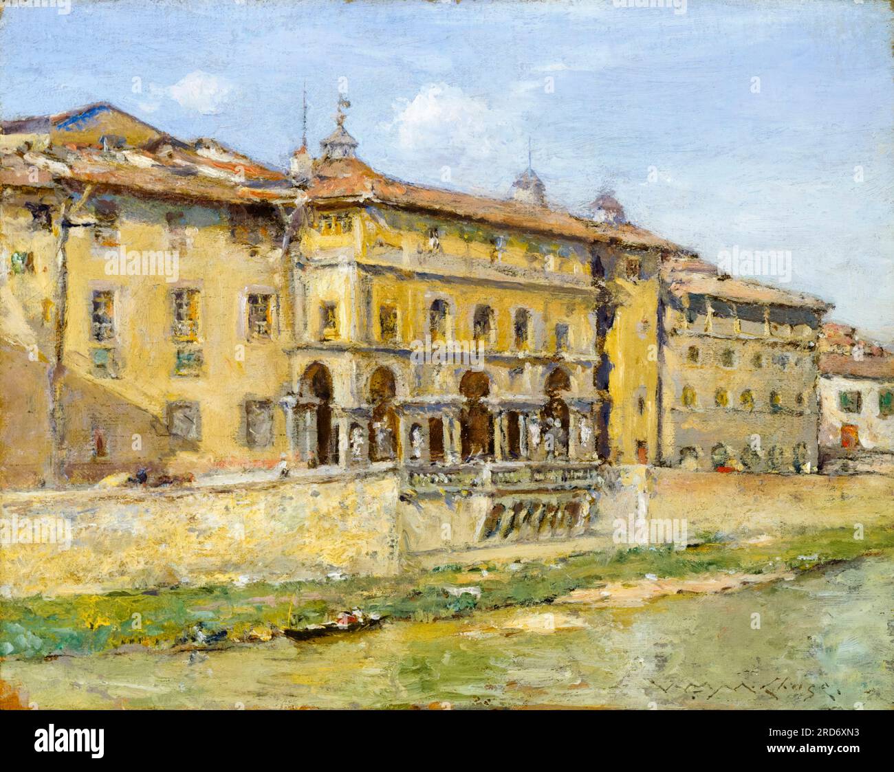 William merritt chase paintings hi-res stock photography and images - Alamy