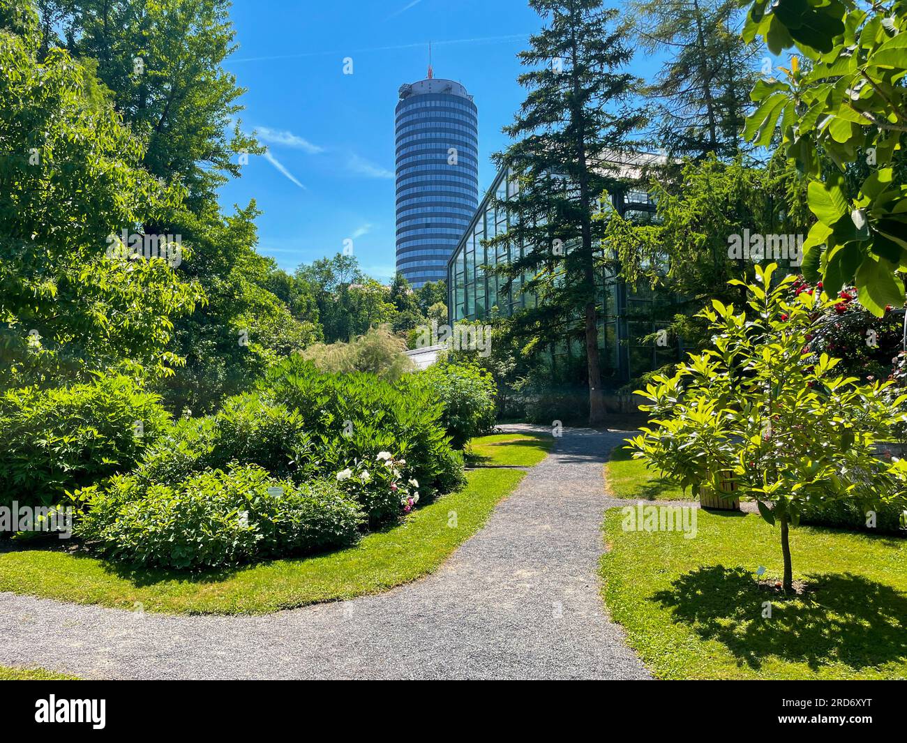 park in the jena city in east germany Stock Photo - Alamy