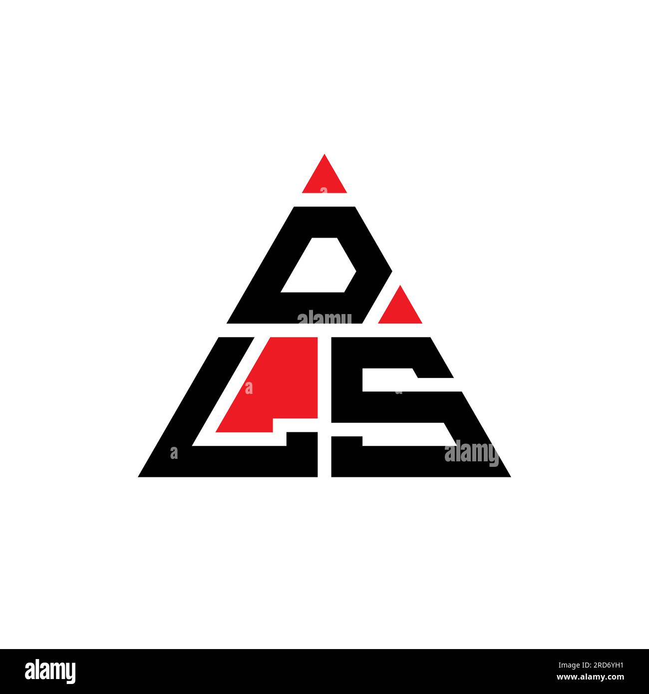 Dls Triangle Letter Logo Design With Triangle Shape Dls Triangle Logo Design Monogram Dls