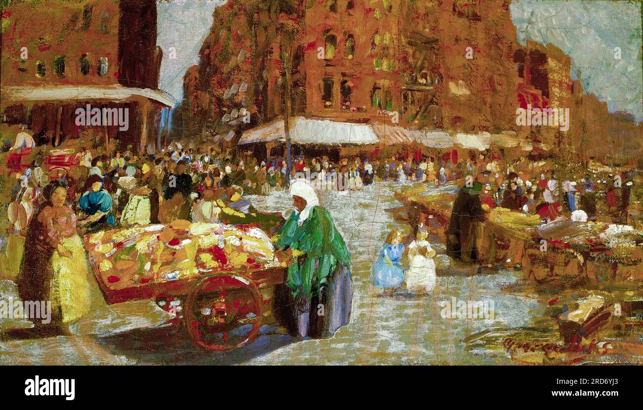 George luks hi-res stock photography and images - Alamy