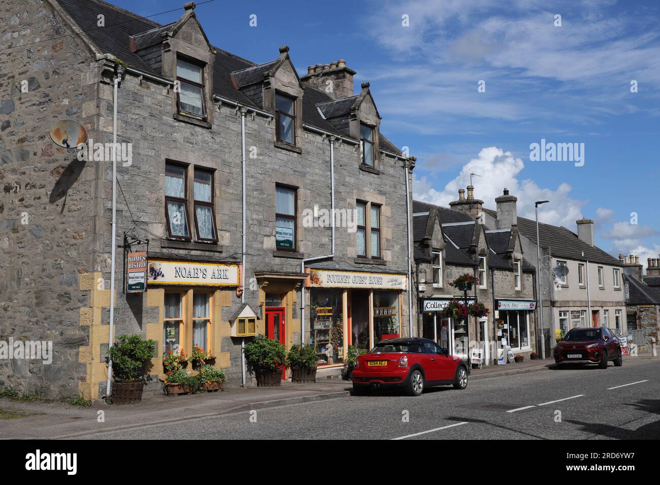 Dufftown street scene Scotland July 2023 Stock Photo - Alamy Dufftown street scene Scotland July 2023 Stock Photo - Alamy