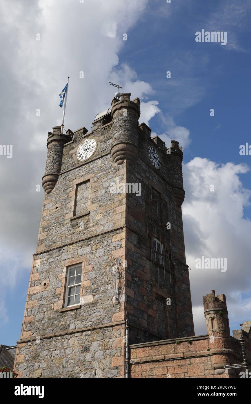 Dufftown clock tower hi-res stock photography and images - Alamy