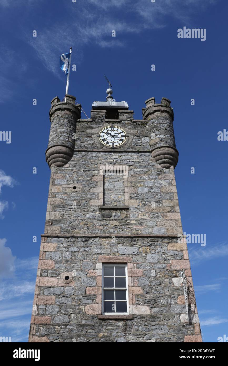 Dufftown Clock Tower / Town House Dufftown Moray Scotland July 2023 ...