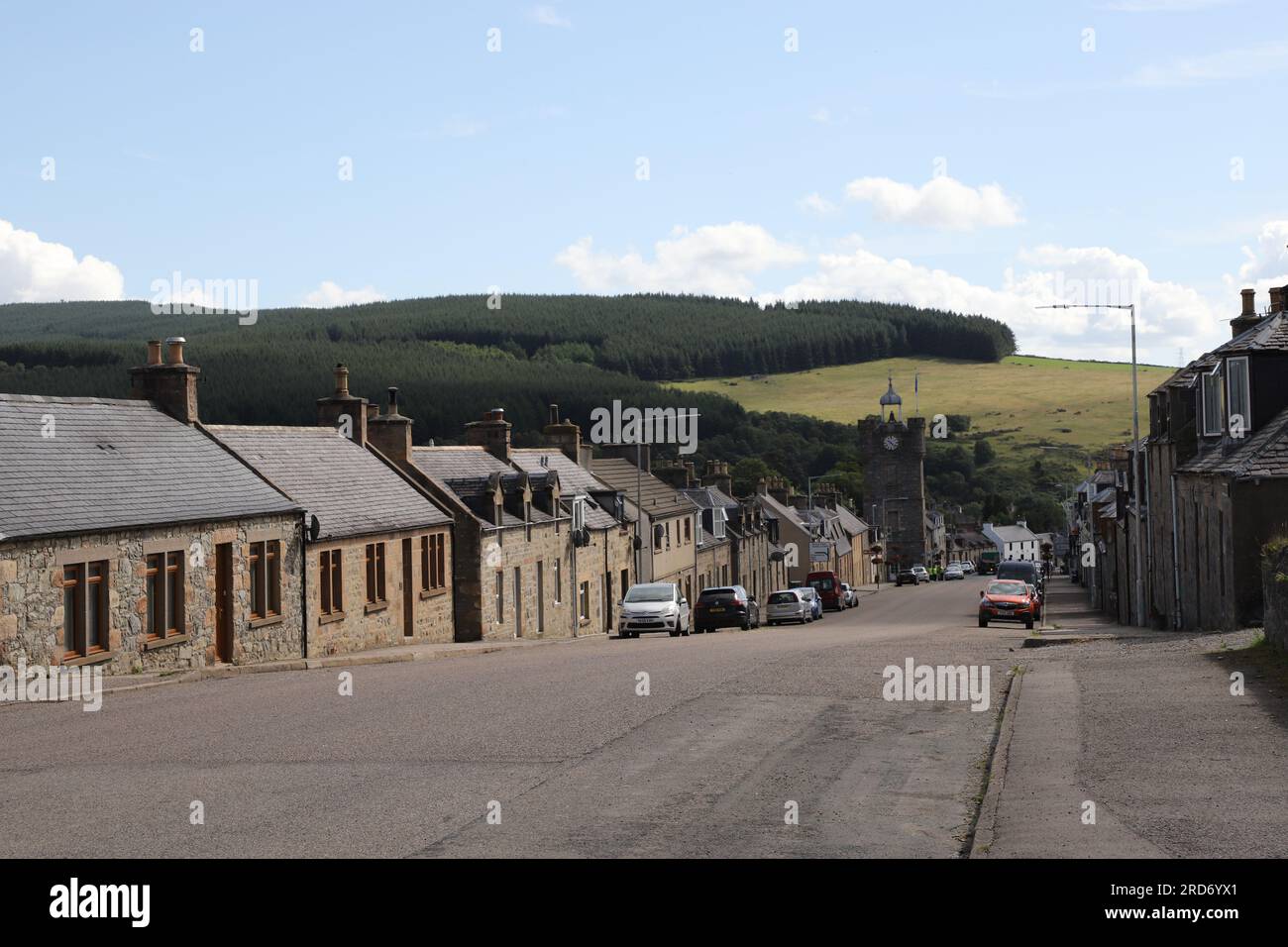 Dufftown street scene Scotland July 2023 Stock Photo - Alamy Dufftown street scene Scotland July 2023 Stock Photo - Alamy