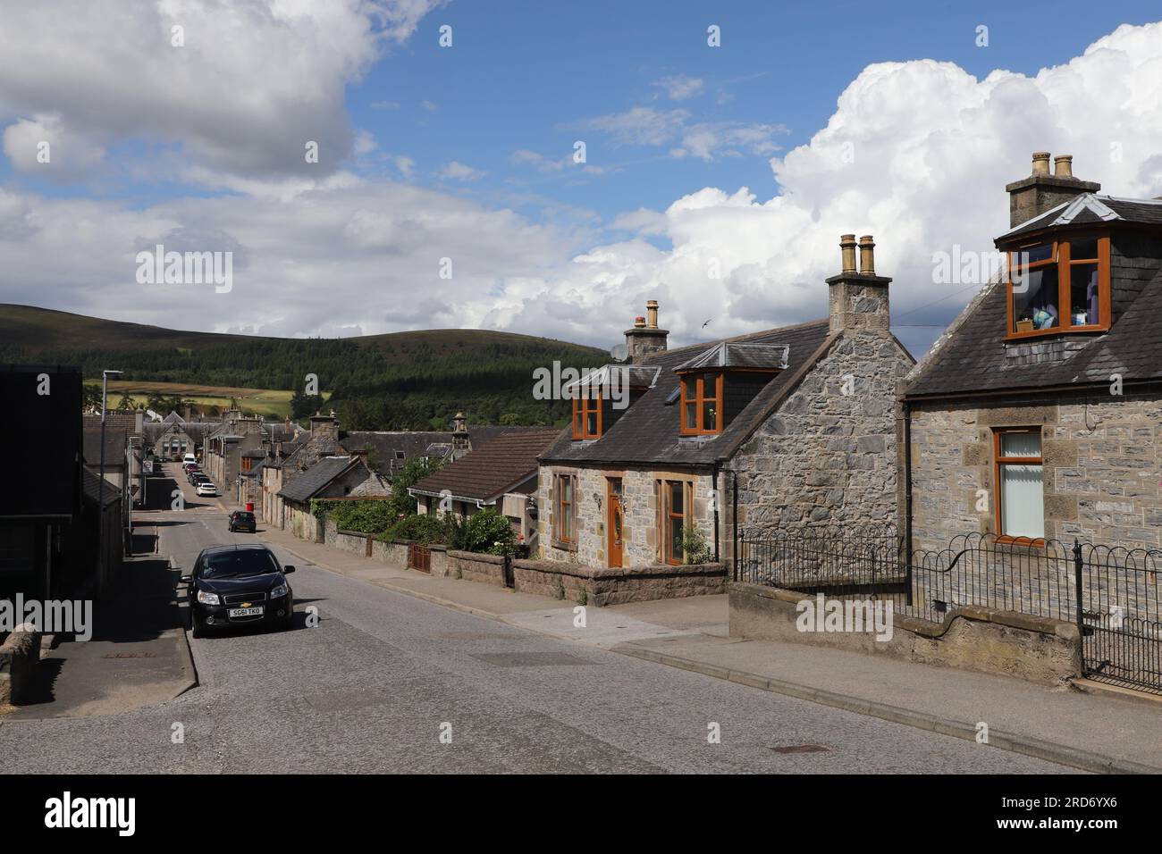 Dufftown street scene Scotland July 2023 Stock Photo - Alamy Dufftown street scene Scotland July 2023 Stock Photo - Alamy