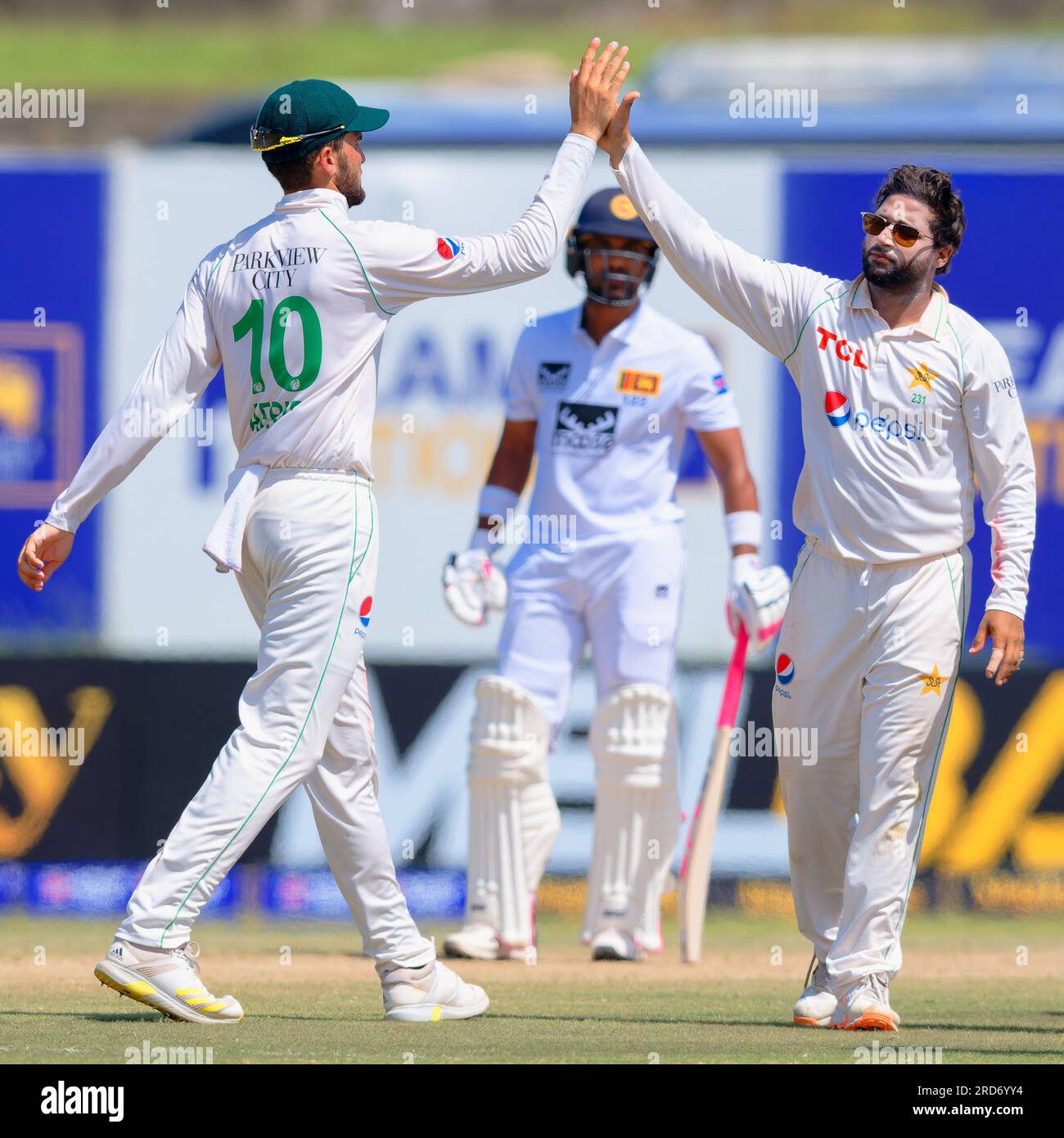Galle, Sri Lanka. 19th July 2023. during the 4th Day of the 1st test ...