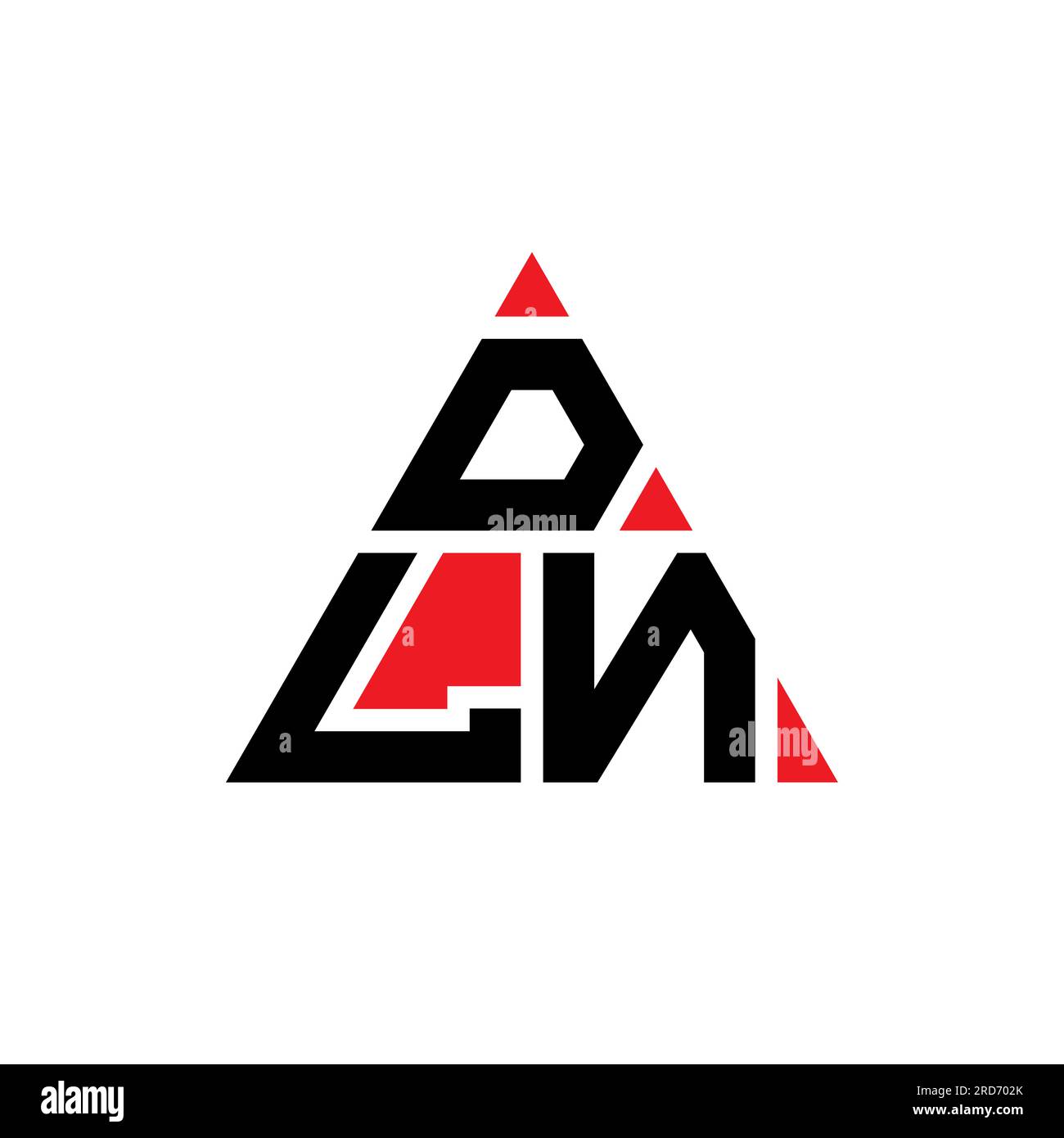 Dln Triangle Letter Logo Design With Triangle Shape Dln Triangle Logo Design Monogram Dln