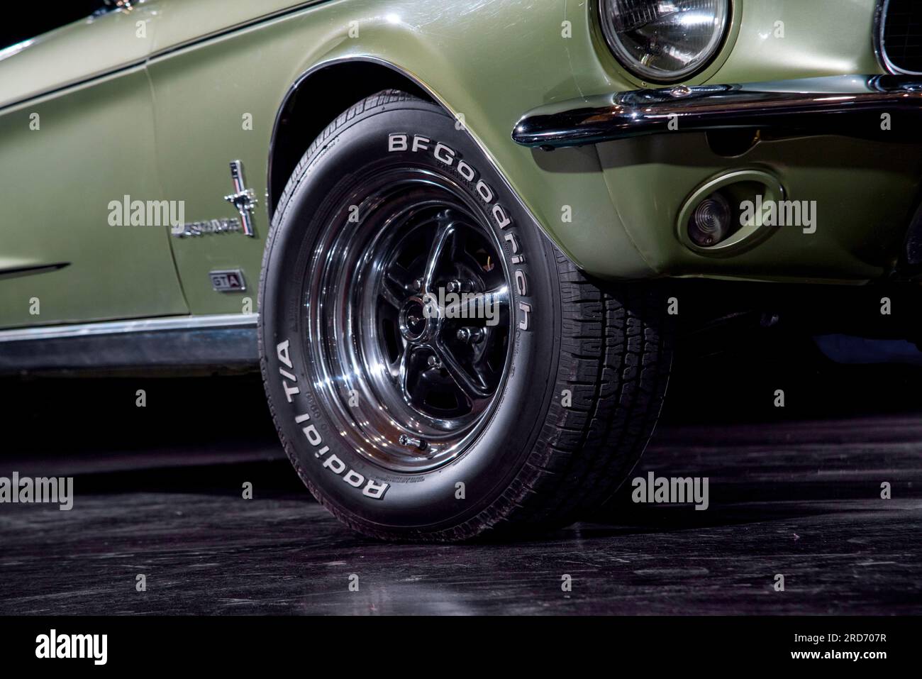 1967 1st generation Ford Mustang GT classic American muscle car Stock ...