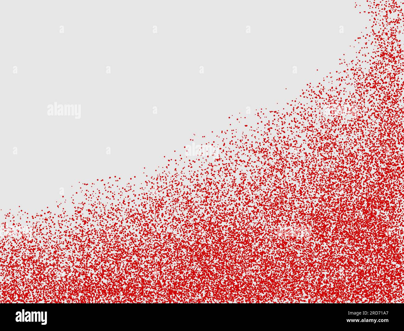 Abstract background with copy area with dots in red colour on white ...