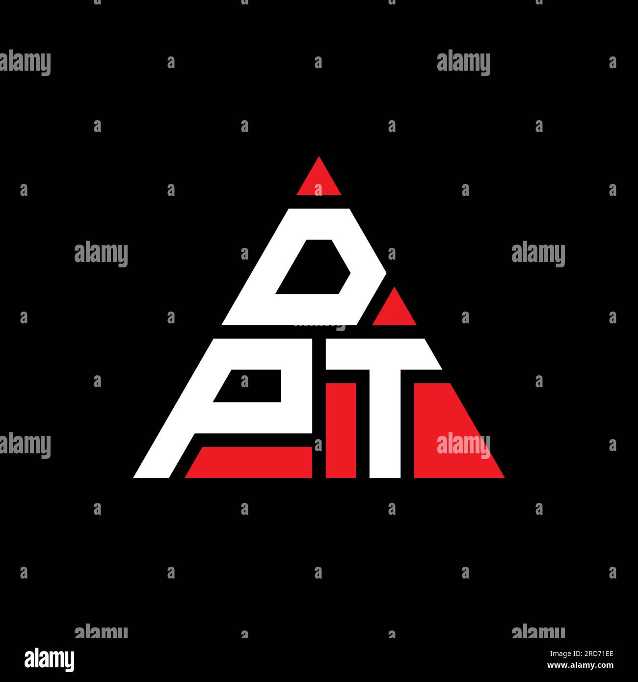 Dpt logo design hi-res stock photography and images - Alamy