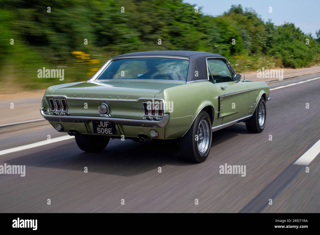 1967 1st generation Ford Mustang GT classic American muscle car Stock ...